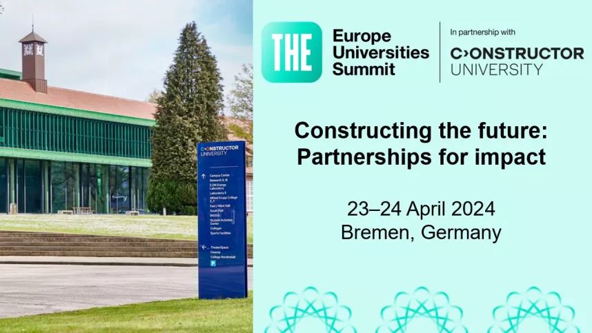 THE Europe Universities Summit | Constructor University